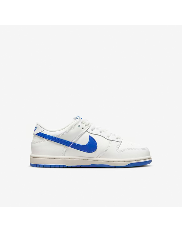 NIKE KIDS PS DUNK LOW SUMMIT WHITE HYPER ROYAL (1687135511) > 투엘 TWOEL :)
